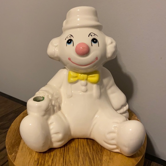 Russ Berrie | Other | Vintage Florist Clown Bank By Russ | Poshmark
